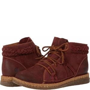 Born | Shoes | New Born Womens Temple Ii Fashion Boots In Dark Red ...